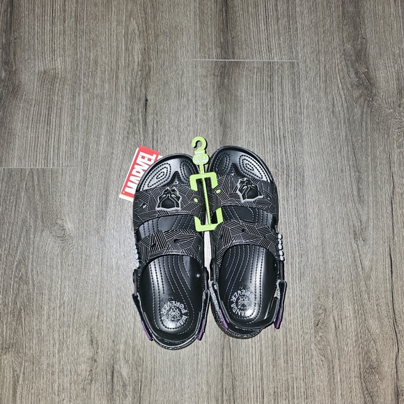 CROCS | Shoes | Crocs All Terrain Black Panther Sandals Mens Size 1 ...